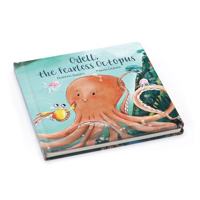 Jellycat „The Fearless Octopus” Książeczka dla Dzieci